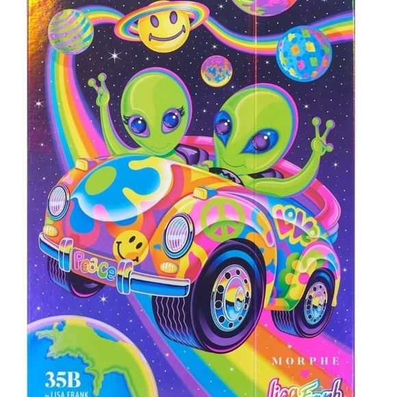 Morphe Cosmetics | Makeup | New Lisa Frank Morphe X Makeup Eyeshadow ...